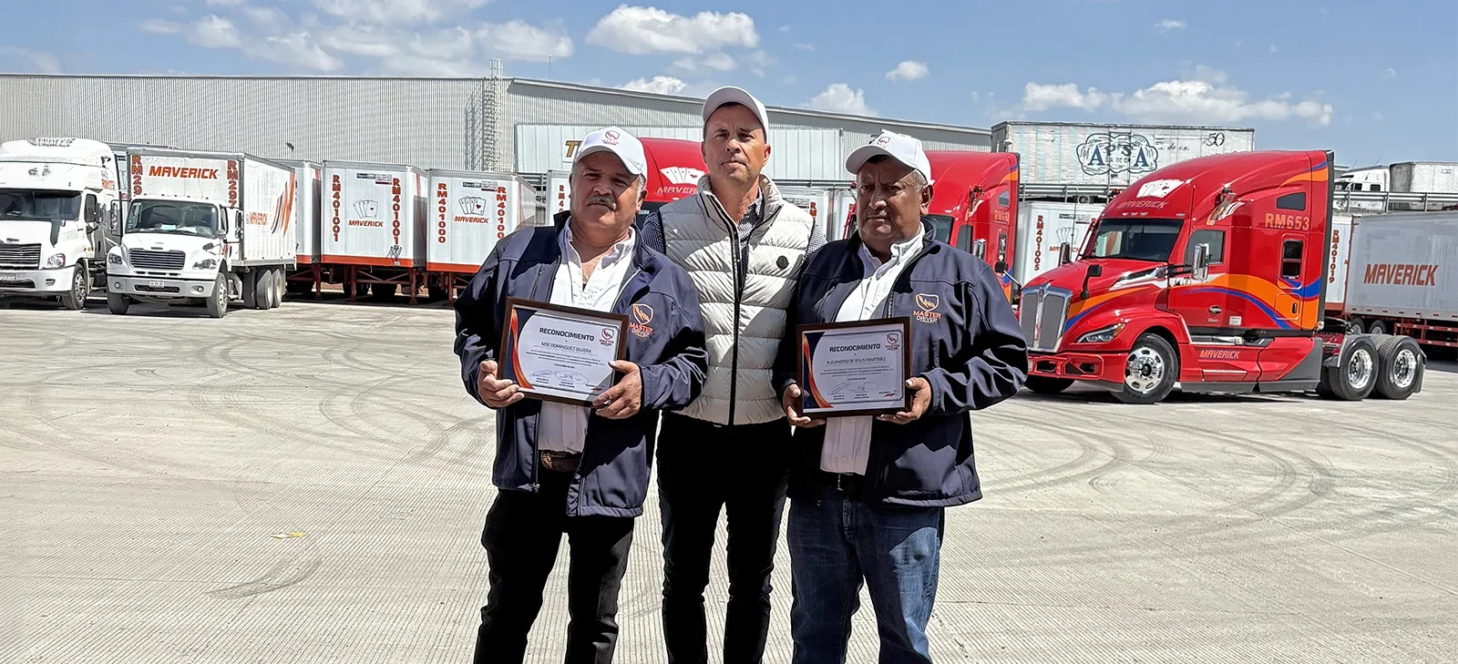 Master Driver: capacitación y reconocimiento a operadores Maverick